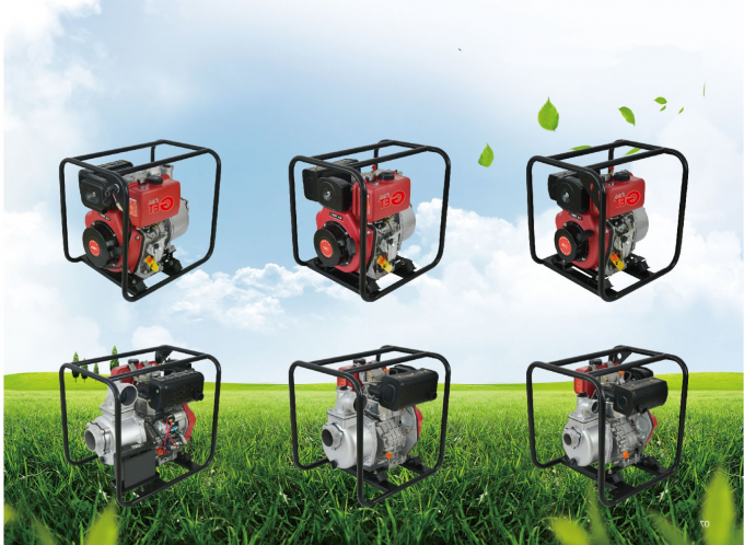 4KW 8.5KW Portable Diesel Fire Pump Portable Water Pump Fire Fighting