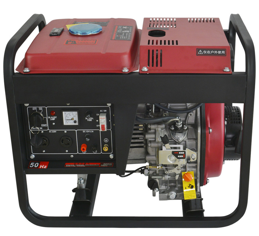 220V Open Type Diesel Generator 7500E 8500E Diesel Powered Generator