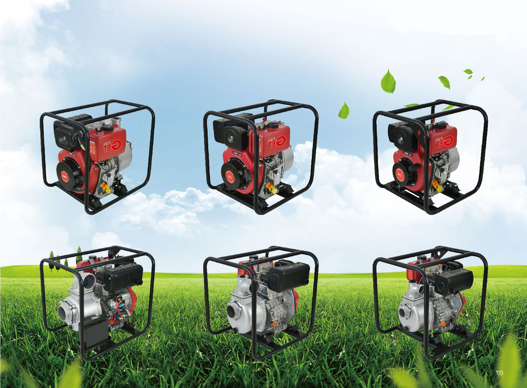 8.5kw Temporary Fire Pump 178F Portable Pumps For Fire Fighting