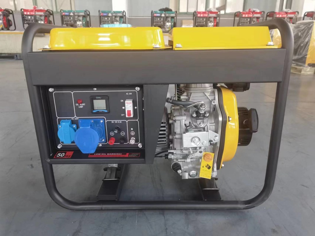 2500E Open Frame Generator 0.9KW 1.2KW 1 Cylinder Diesel Generator